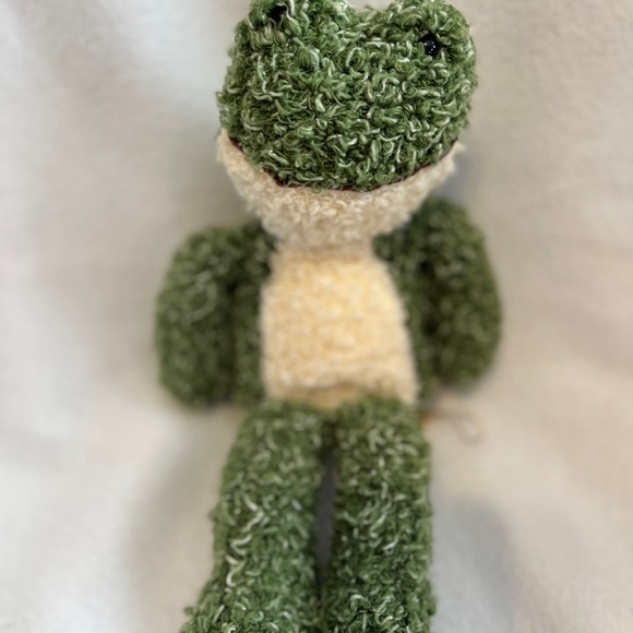 On the Grass | Toys | Frog On The Grass Fuzzy Plush Stuffed Rare Spring ...